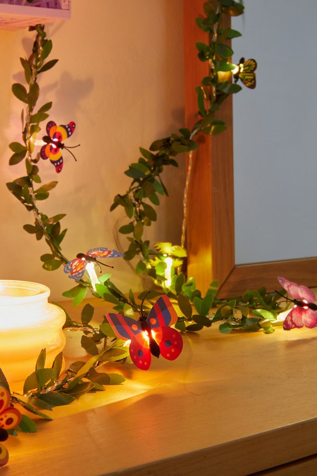 Butterfly Vine Fairy Lights | Urban Outfitters UK