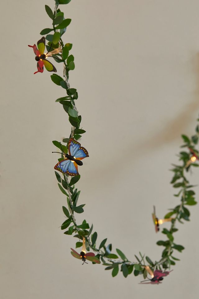 Butterfly Vine Fairy Lights | Urban Outfitters UK