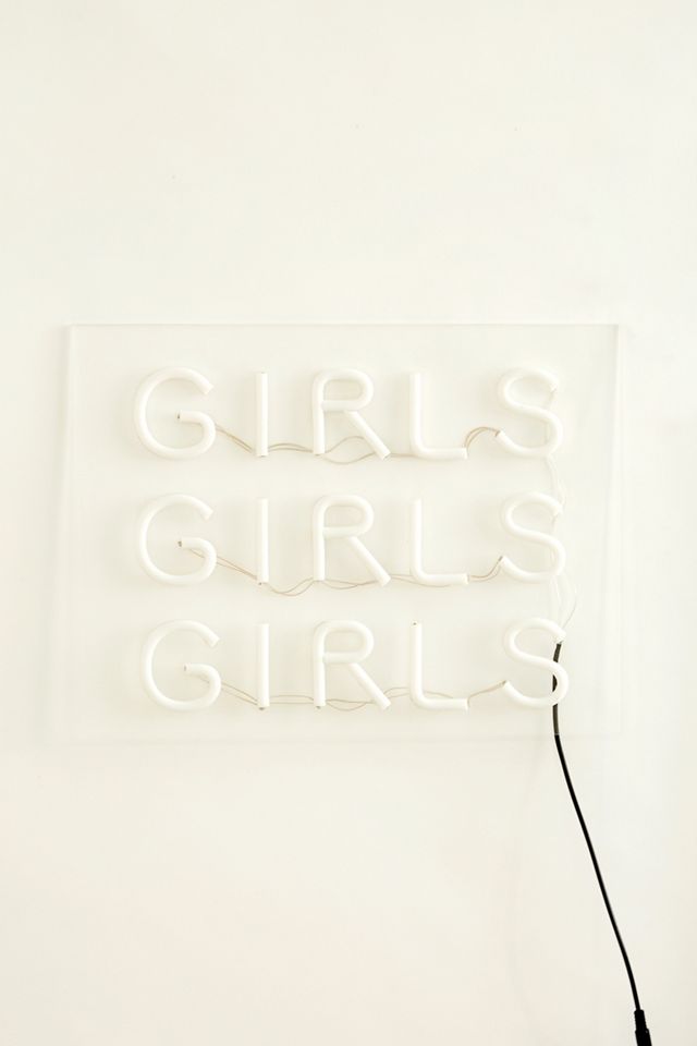 GIRLS Neon Wall Light | Urban Outfitters UK