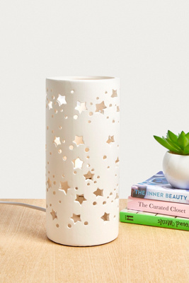 Ceramic Star Cut-Out Table Lamp | Urban Outfitters UK
