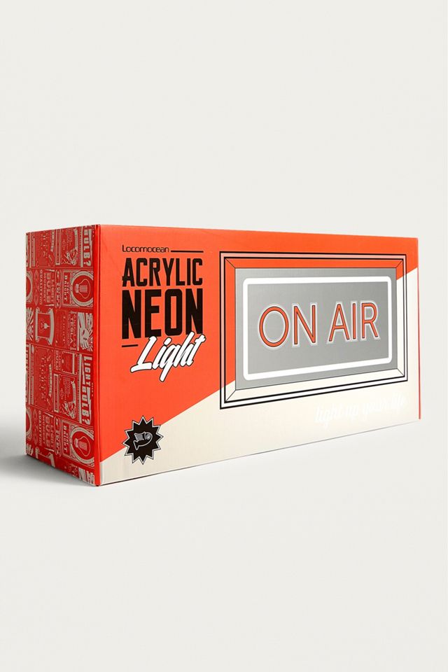 Locomocean On Air Acrylic Box Neon | Urban Outfitters UK