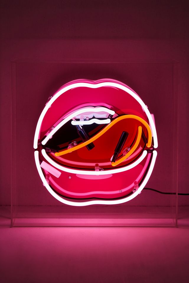 Lips Neon Sign | Urban Outfitters UK