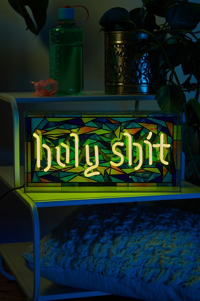 Neon Holy Sh*t Box Light | Urban Outfitters UK