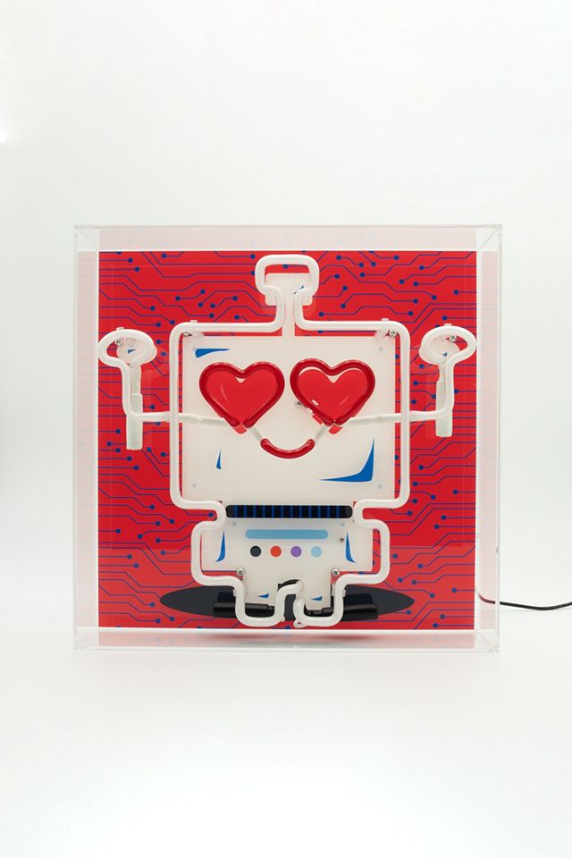 Robot Neon Light | Urban Outfitters UK