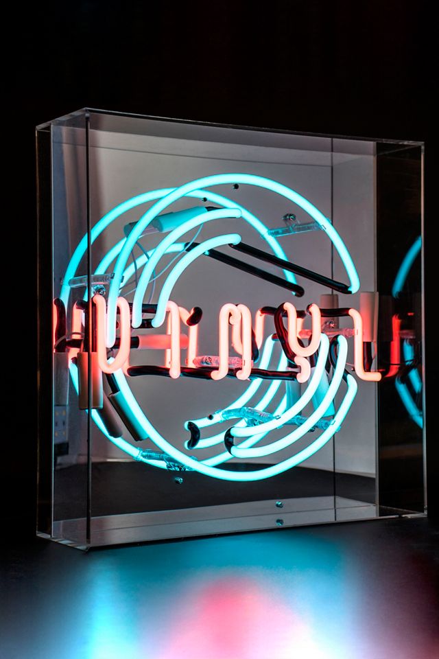 Vinyl Neon Light | Urban Outfitters UK