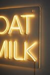 Oat Milk Neon Light Sign | Urban Outfitters UK