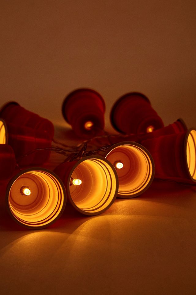 Mini Flip Cup String Lights | Urban Outfitters UK