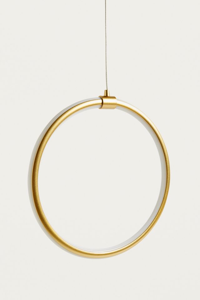 LED Hoop Pendant Light | Urban Outfitters UK