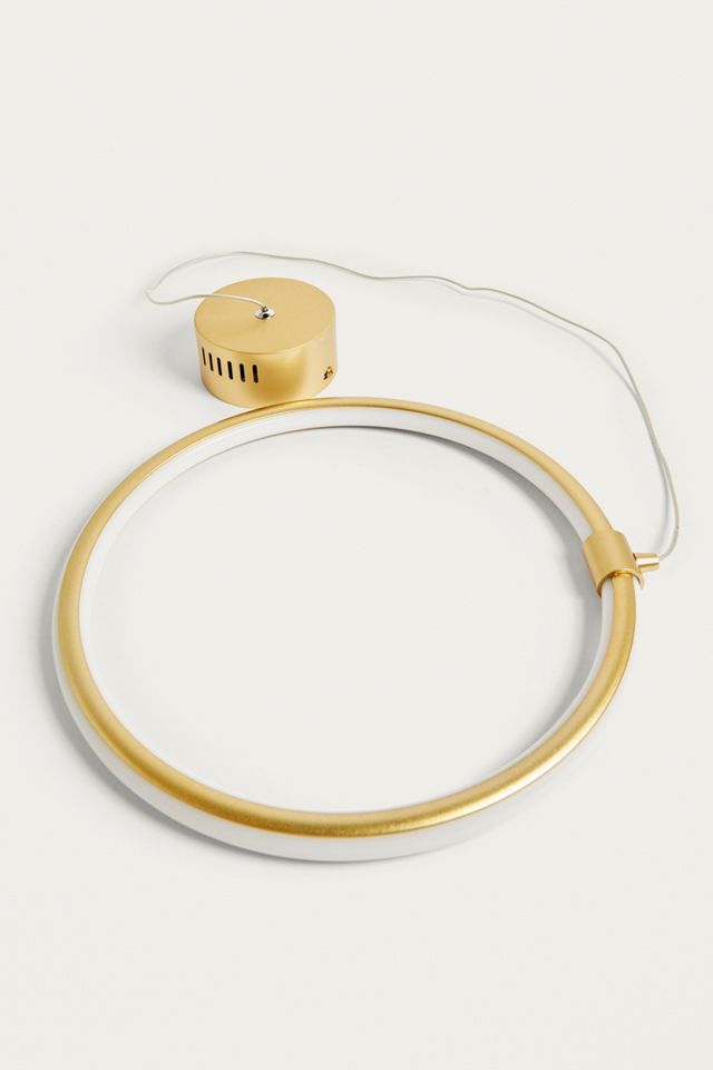 LED Hoop Pendant Light | Urban Outfitters UK