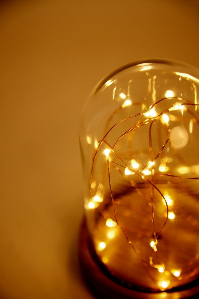 Mini Fairy Light Cloche Lamp | Urban Outfitters UK
