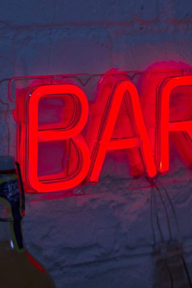 Mini LED Bar Neon Sign | Urban Outfitters UK