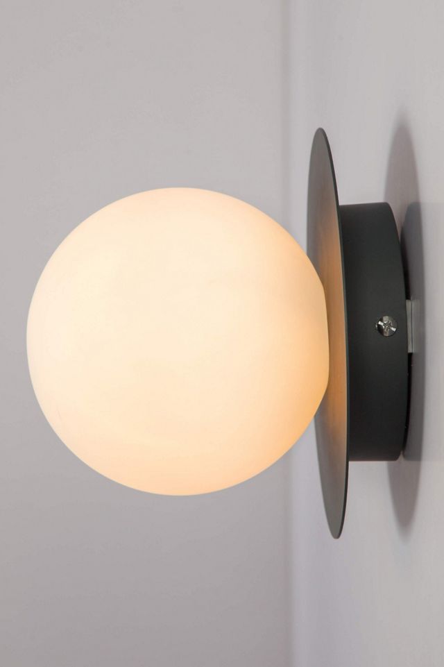 houseof Charcoal Opal Disk Wall Light | Urban Outfitters UK