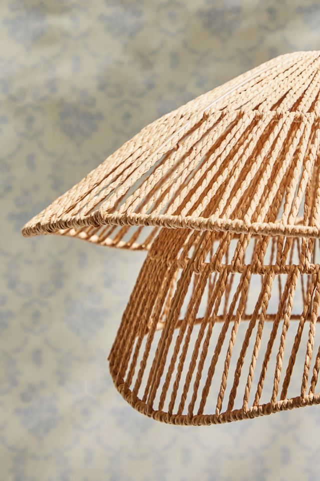 Wavy Bamboo Lamp Shade | Urban Outfitters UK