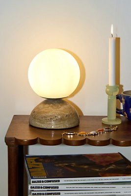 Verity Stone Lamp | Urban Outfitters UK