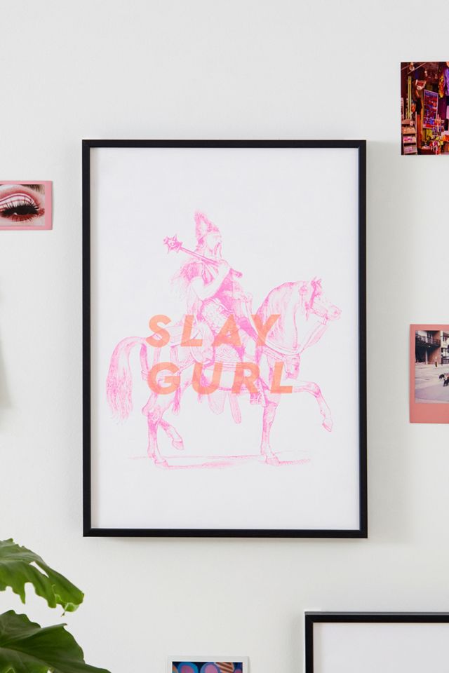 Slay Gurl A3 Print | Urban Outfitters UK
