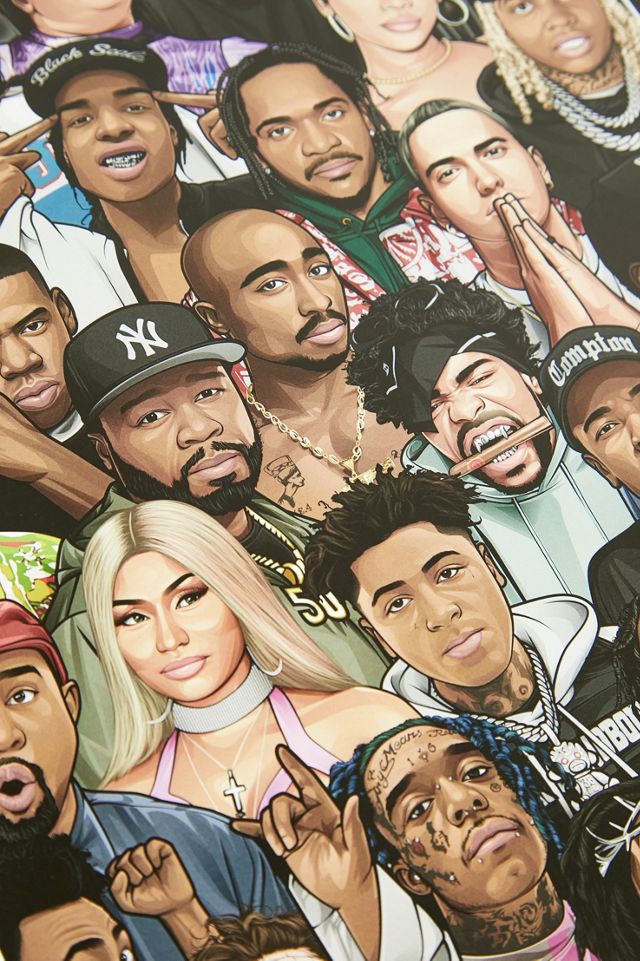 Hip Hop Icons 30x40 Poster | Urban Outfitters UK