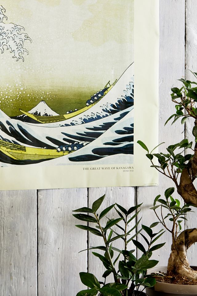 The Great Wave Off Kanagawa By Hokusai Maxi Poster | Urban Outfitters UK