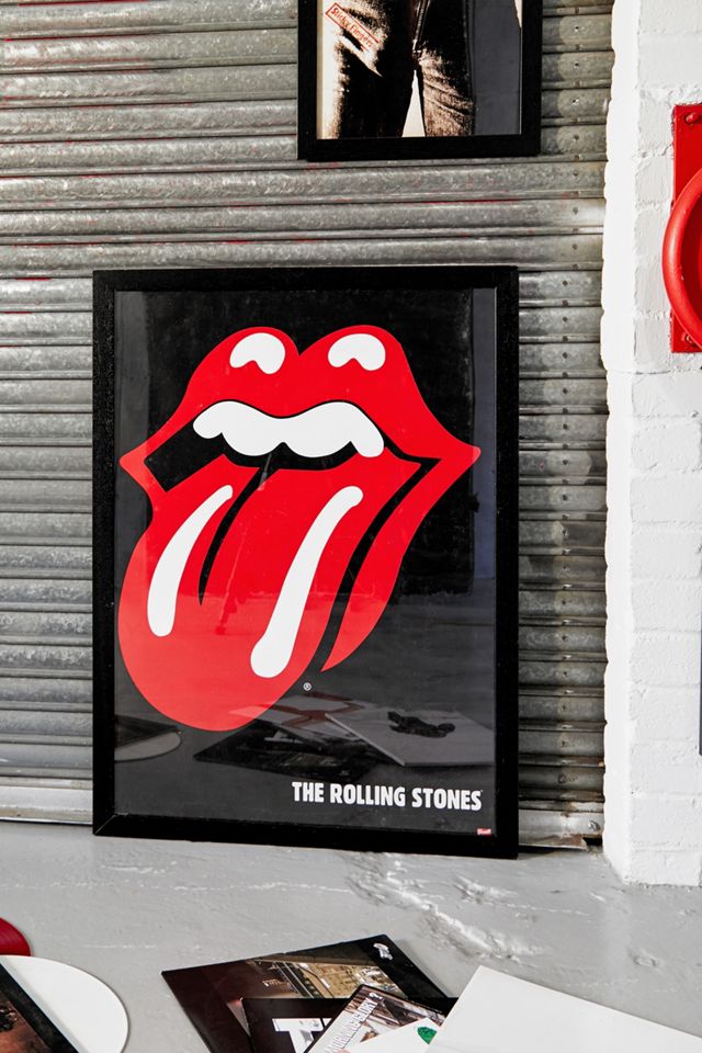 The Rolling Stones Lips Maxi Poster | Urban Outfitters UK