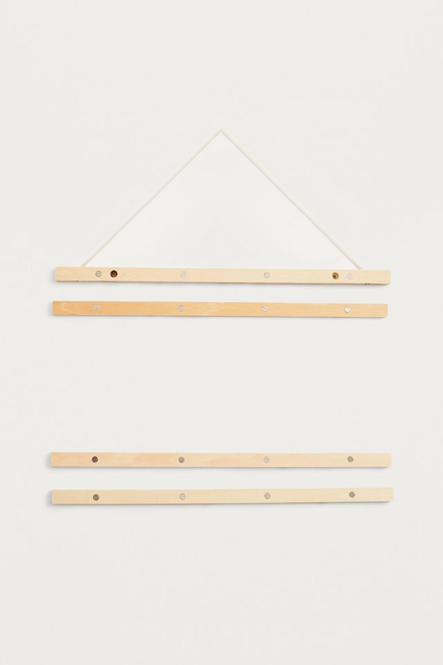Magnetic Wooden Dowel A2 Poster Frame | Urban Outfitters UK