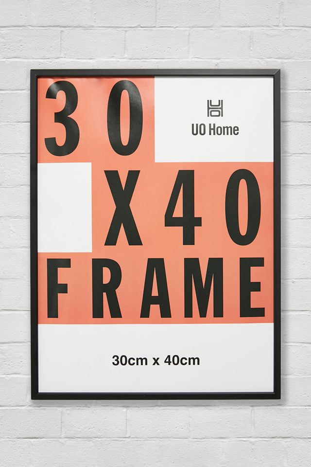 Black Metal 30x40 Poster Frame | Urban Outfitters UK