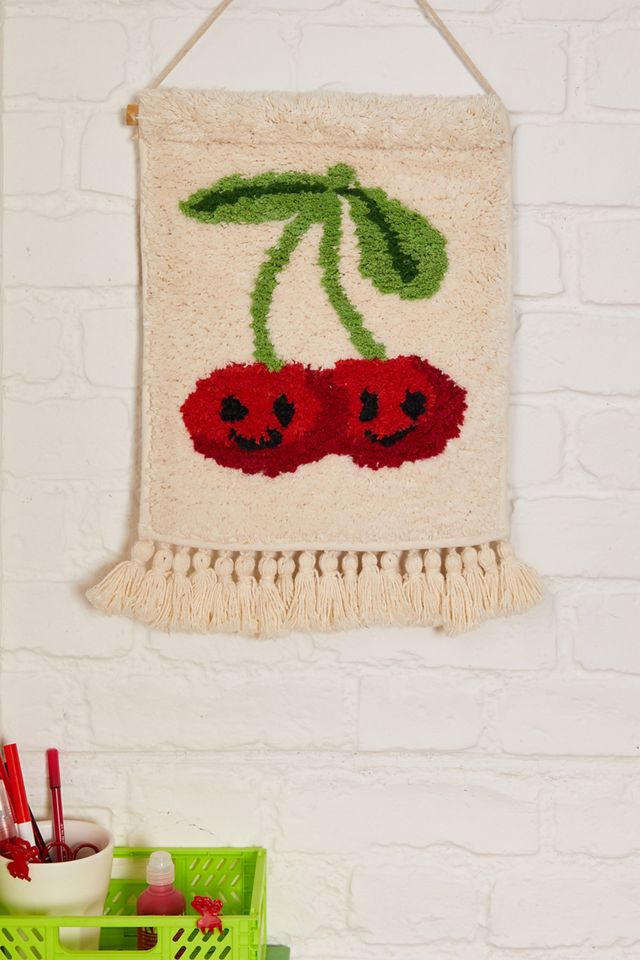 Mini Fruity Tufted Wall Hanging | Urban Outfitters UK