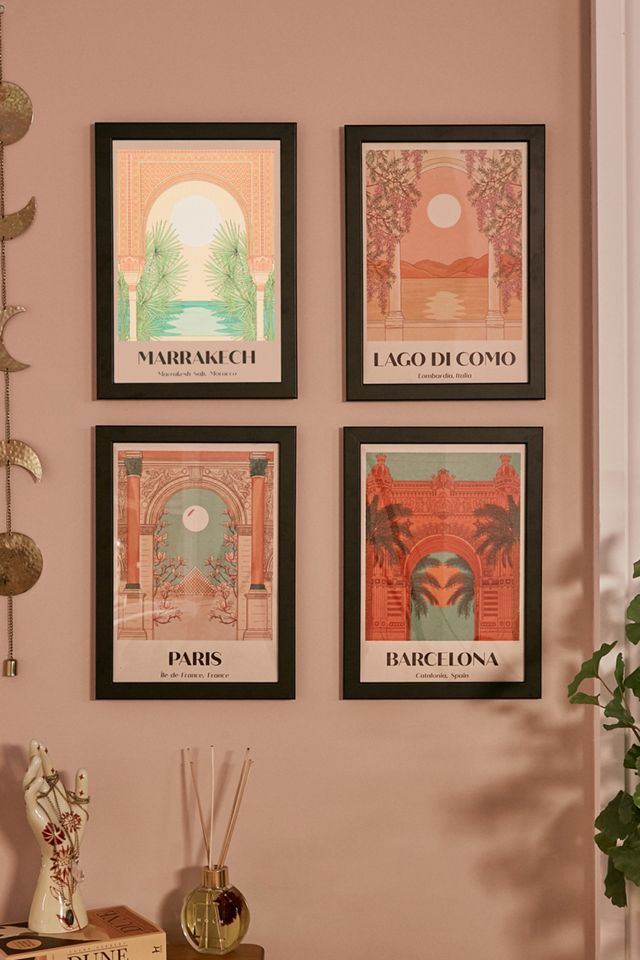 Cai & Jo – Poster „Paris‟ mit Reisemotiv | Urban Outfitters DE