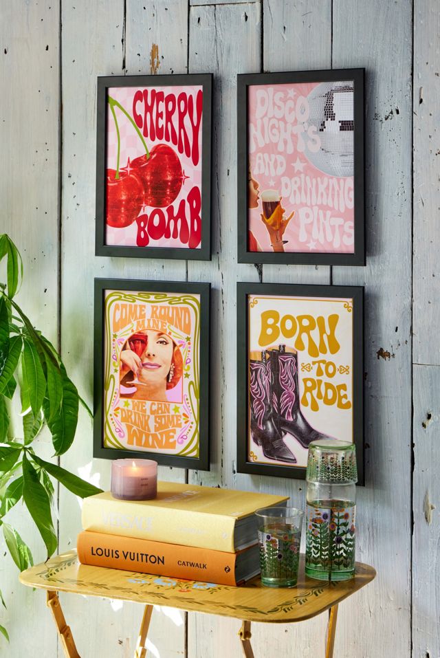 Printed Weird UO Exclusive Born To Ride A4 Wall Art Print | Urban ...