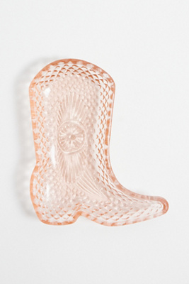 Western Boot Glass Trinket Tray | Urban Outfitters UK