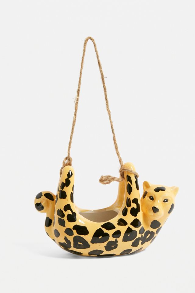 Leopard Hanging Plant Pot | Urban Outfitters UK