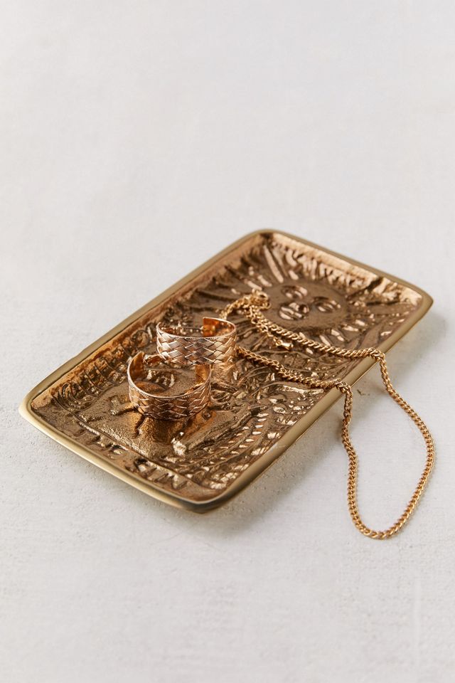 Sun Tarot Card Brass Catch-All Dish | Urban Outfitters UK