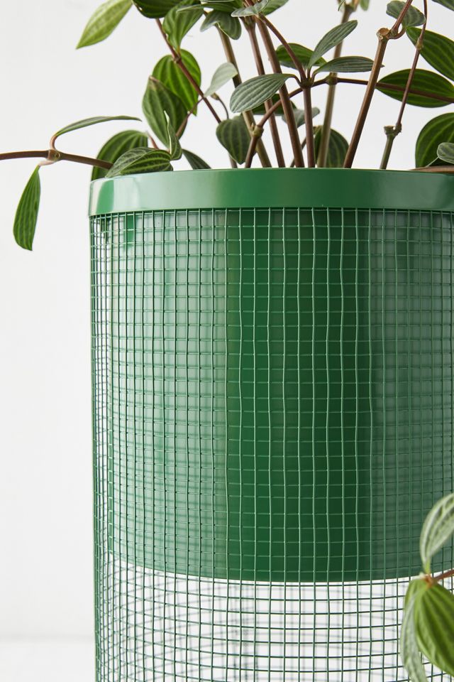 Anna Tall Mesh Planter | Urban Outfitters UK