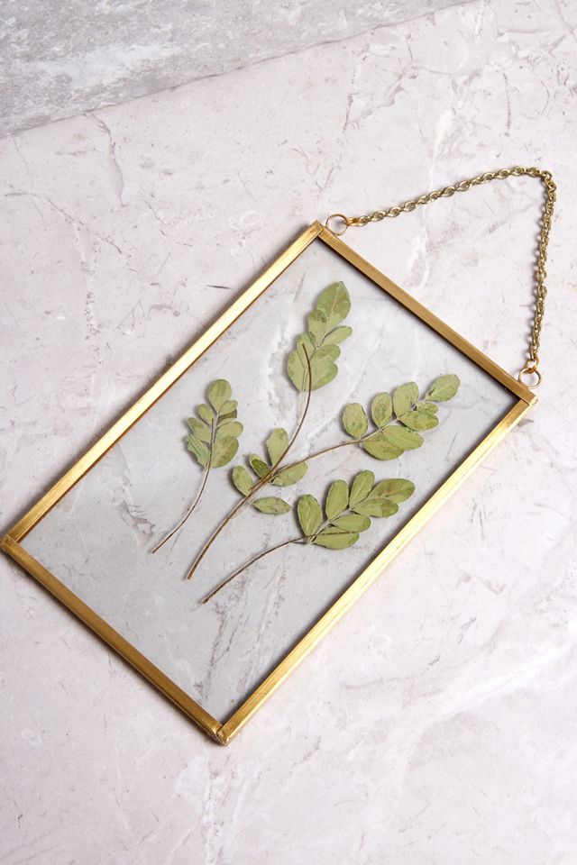 Pressed Leaves Mini Frame | Urban Outfitters UK