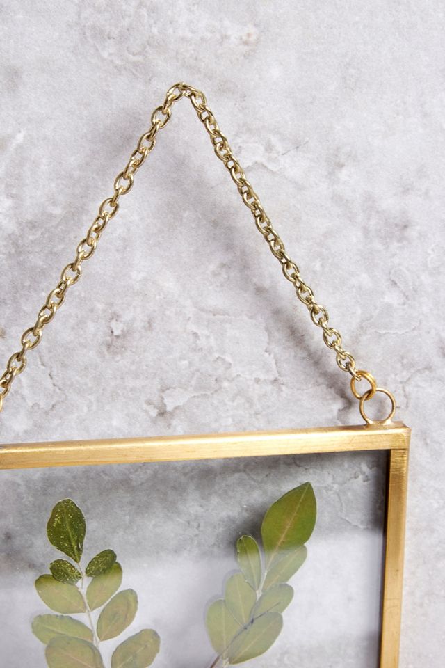 Pressed Leaves Mini Frame | Urban Outfitters UK
