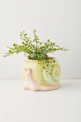 Ceramic Snail Planter | Urban Outfitters UK