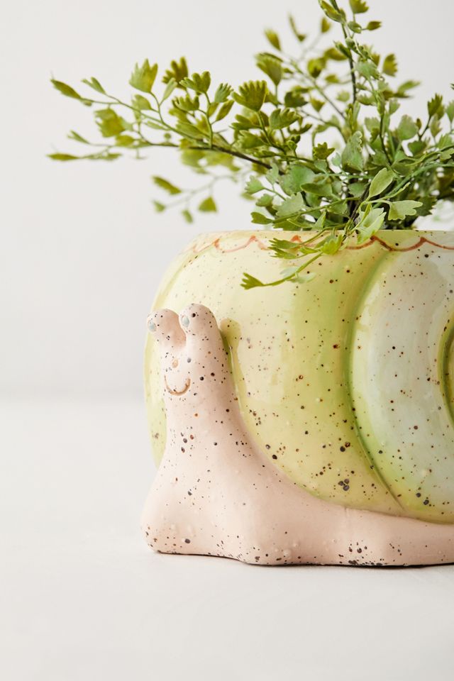 Ceramic Snail Planter | Urban Outfitters UK