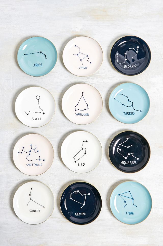 Virgo Zodiac Trinket Dish | Urban Outfitters UK