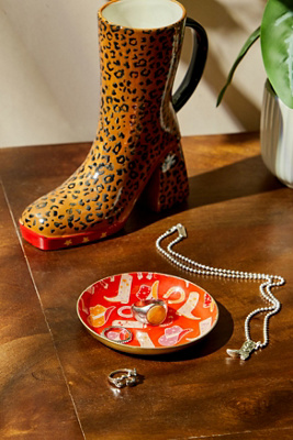 Western Print Trinket Tray | Urban Outfitters UK