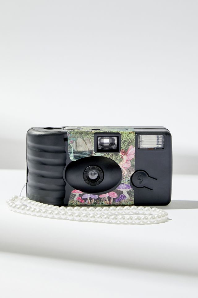 UO Fairy Print Disposable Camera With Strap | Urban Outfitters UK