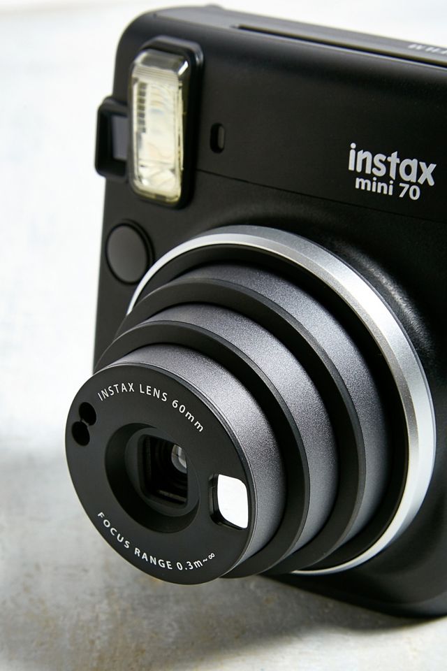 Fujifilm Instax™ Mini 70 Black Camera | Urban Outfitters UK