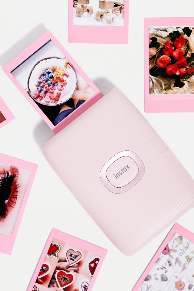 Fujifilm Pink Instax Mini Link 2 Smartphone Printer | Urban Outfitters UK
