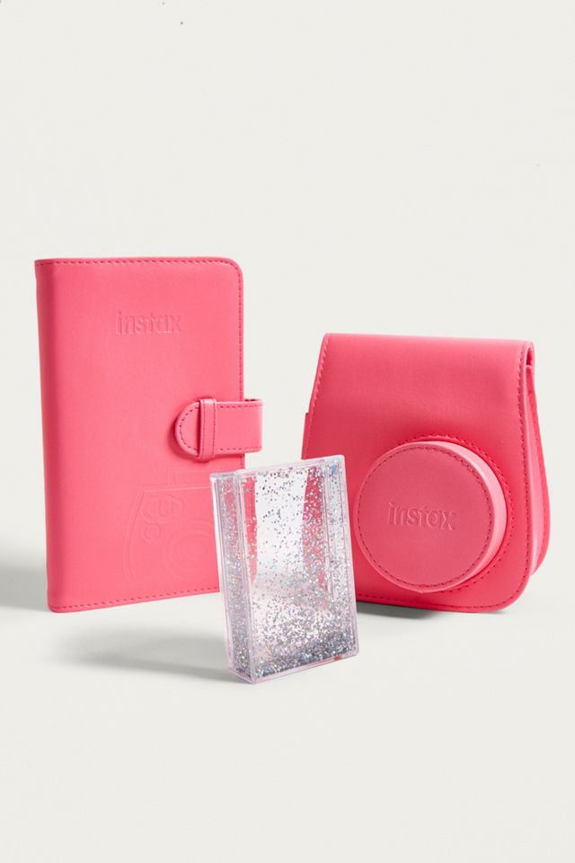 Fujifilm Instax™ Mini 9 Flamingo Pink Accessory Kit | Urban Outfitters UK