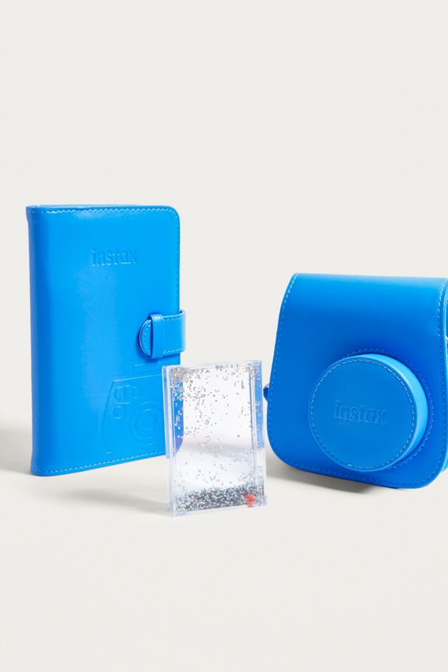 Fujifilm Instax Mini 9 Cobalt Blue Accessory Kit | Urban Outfitters UK