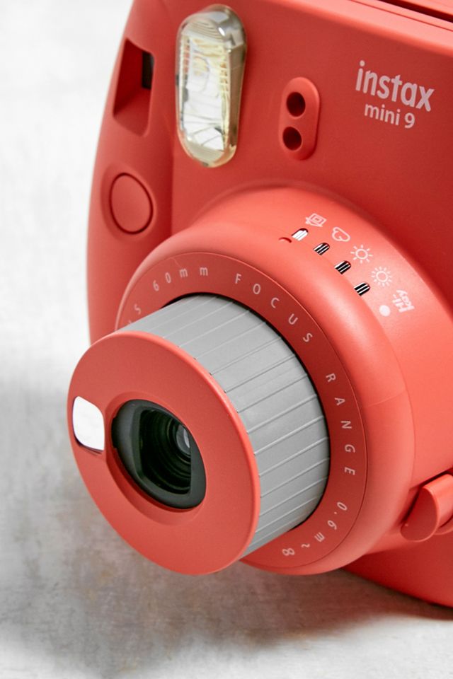 Fujifilm Instax™ Mini 9 Red Instant Camera | Urban Outfitters UK