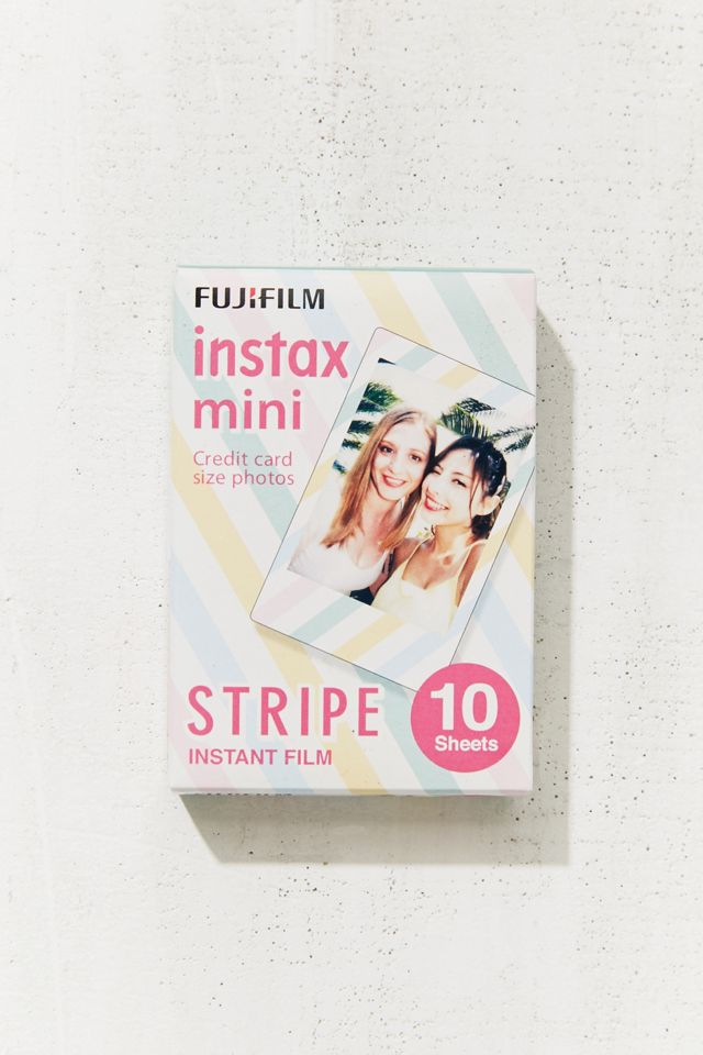 Fujifilm Instax Mini Pastel Stripe Film | Urban Outfitters UK