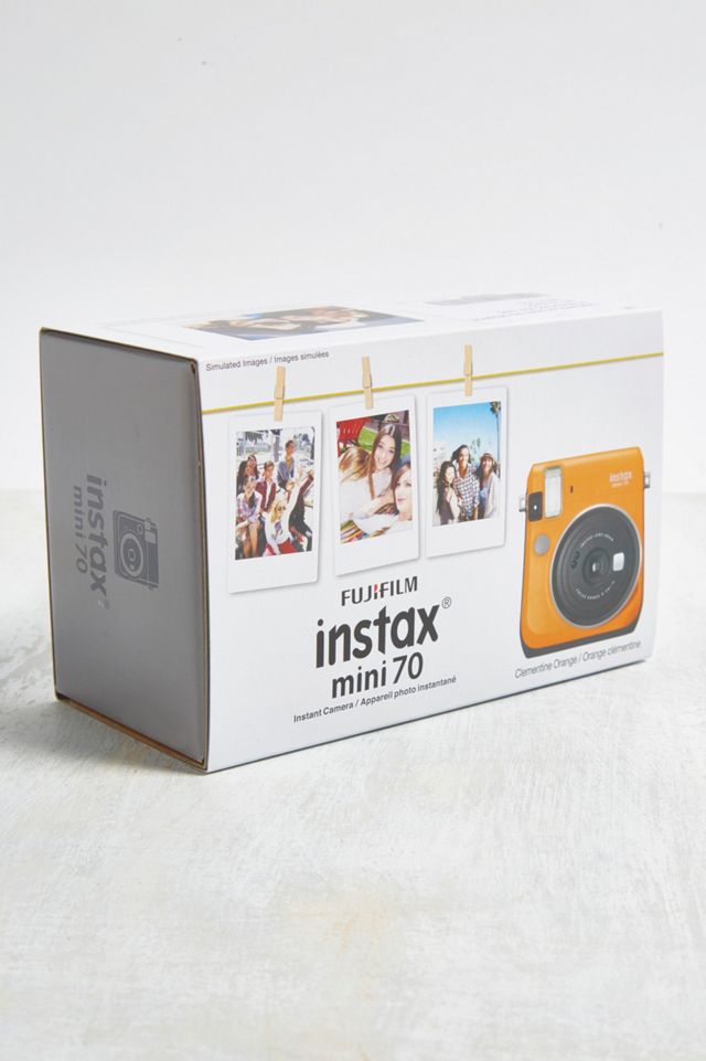 Fujifilm Instax Mini 70 Orange Camera | Urban Outfitters UK