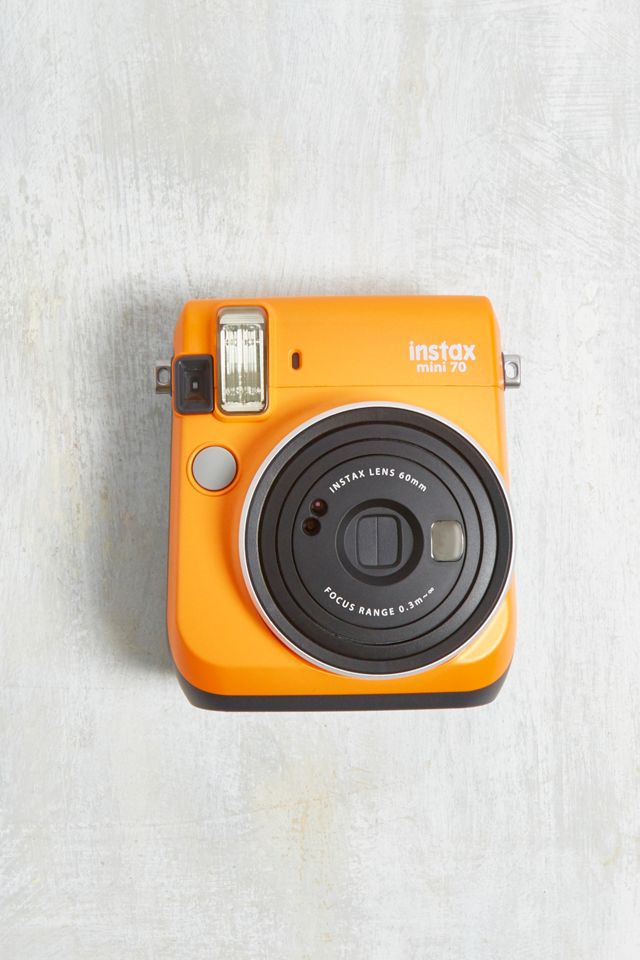 Fujifilm Instax Mini 70 Orange Camera | Urban Outfitters UK