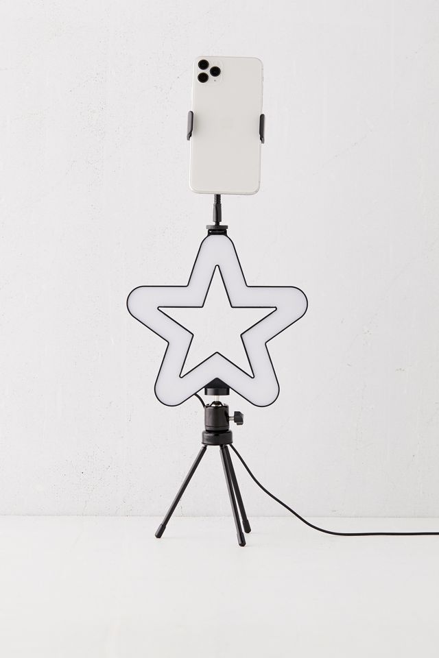 Brilliant Ideas Star-Shaped Vlogging Ring Light | Urban Outfitters UK