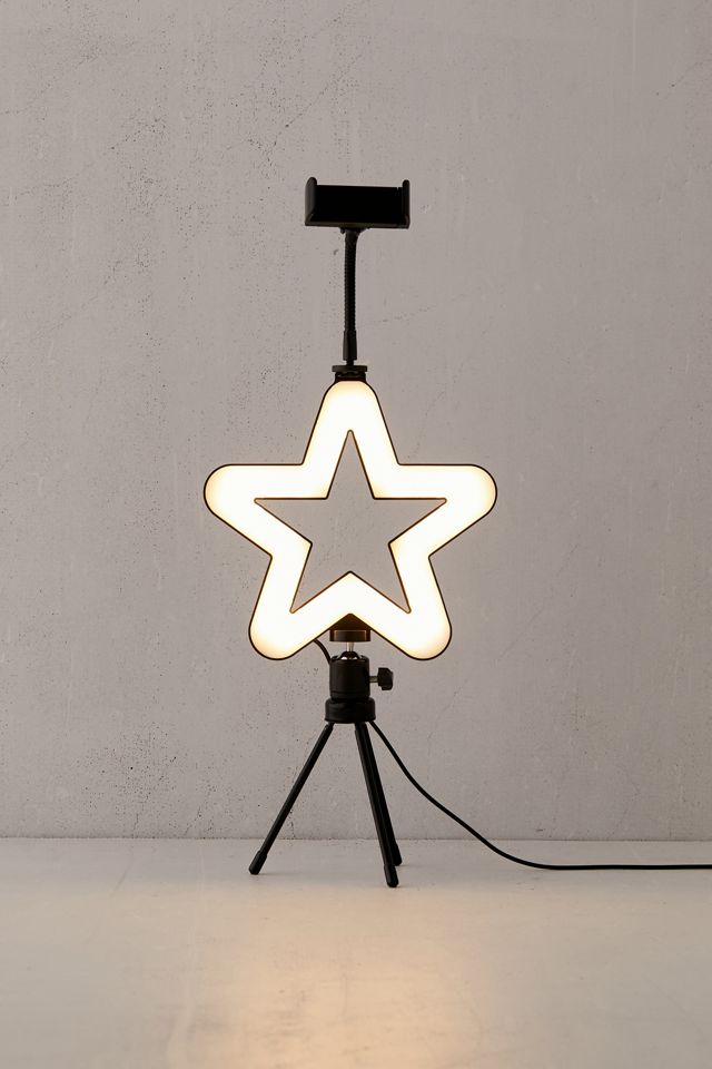 Brilliant Ideas Star-Shaped Vlogging Ring Light | Urban Outfitters UK