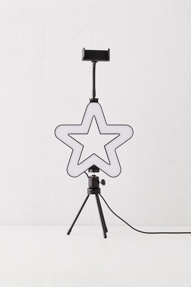 Brilliant Ideas Star-Shaped Vlogging Ring Light | Urban Outfitters UK