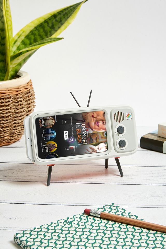 Retroduck Retro TV iPhone Dock | Urban Outfitters UK